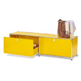 Tchibo - Lowboard Metall &raquo;Cn3&laquo; mit Schubladen - 152x40x44,5cm - chrom -