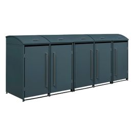 Tchibo - M&uuml;lltonnenbox - 350x83x135cm - anthrazit -