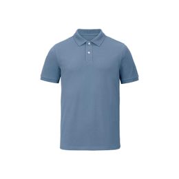 Tchibo - Piqu&eacute;-Poloshirt - Herren - Gr. S - blau