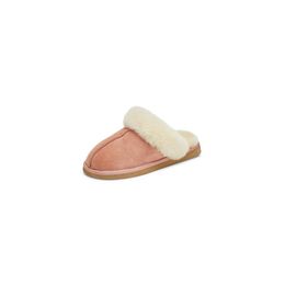 Shepherd - Lammfell-Pantolette Jessica, ros&eacute;, Gr. 41 - Leder