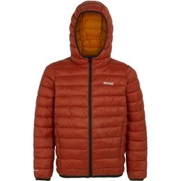 Regatta Junior Hooded Marizion Kinder Steppjacke melon 128 - Kinderjacken