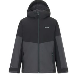 Regatta Hillain Warm Lined Kinder Winterjacke schwarz 164 - Kinderjacken