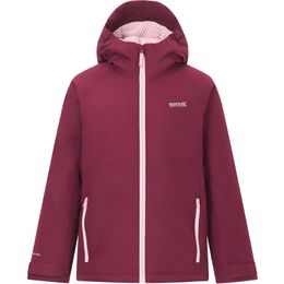 Regatta Hillain Warm Lined Kinder Winterjacke dunkelrot 140 - Kinderjacken