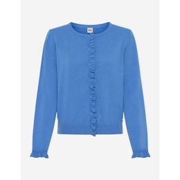 Brax Damen Strickjacke Style ANN blue heaven, Blau, Gr. 34