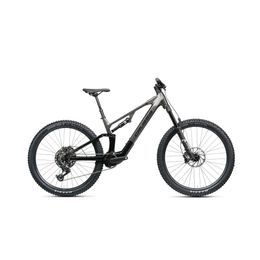 Crussis ONE-Full 11.11-(800 Wh) | Gr. M | Aluminium E-MTB Enduro (160-180mm) Silber