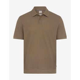 Brax Herren Polo Style PINO burnt olive Gr&uuml;n Oliv, gr&uuml;n - oliv, Gr. L