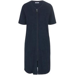 Peter Hahn - Bademantel, blau, Gr. 42 / M - Baumwolle