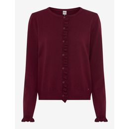 Brax Damen Strickjacke Style ANN blackberry violet, dunkles lila, Gr. 38