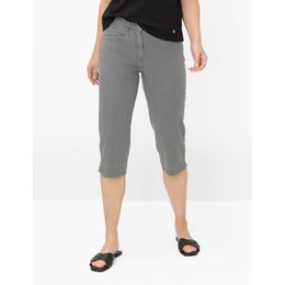 Raphaela by Brax Damen Jeans Style CAREN CAPRI, dunkelgrau, Gr. 38