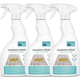 OptiPet Geruchsentferner gegen Tierger&uuml;che 3x500 ml