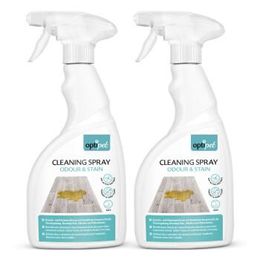 OptiPet Geruchsentferner gegen Tierger&uuml;che 2x500 ml