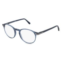 Tom Ford FT5294 Brille Herren | Fassung: Vollrand, Rund, Blau