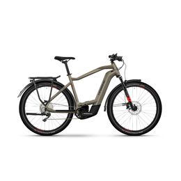 Haibike Trekking 8 High | Gr. 58 cm | Aluminium E-Trekkingbike Beige