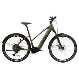 CONE eCross IN 3.0 Trapez 750Wh | Gr. 44 cm | Aluminium E-Crossbike Gr&uuml;n