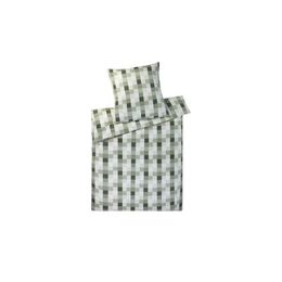 JOOP! Mako-Satin Bettw&auml;sche Mesh gr&uuml;n Ma&szlig;e (cm): B: 135 &raquo; H&ouml;ffner