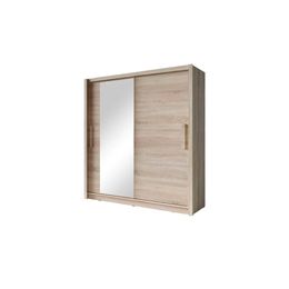 H&ouml;ffner Schiebet&uuml;renschrank Baku holzfarben Ma&szlig;e (cm): B: 204 H: 215 T: 62.0 &raquo; H&ouml;ffner