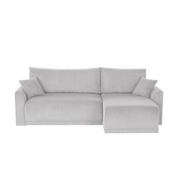 H&ouml;ffner Ecksofa mit Schlaffunktion Malyn &brvbar; grau &brvbar; Ma&szlig;e (cm): B: 235 H: 85 T: 146.0 &raquo; H&ouml;ffner