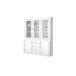 maison bleue Buffet Petit Chalet &brvbar; wei&szlig; &brvbar; Ma&szlig;e (cm): B: 171 H: 197 T: 44.0 &raquo; H&ouml;ffner