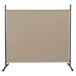 Quick Star Paravent, Beige, Metall, 178x180 cm, Sonnen- & Sichtschutz, Sichtschutz Garten, Balkon Sichtschutze