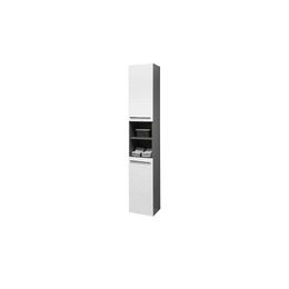 Primo Hochschrank wei&szlig; Ma&szlig;e (cm): B: 34 H: 190 T: 30.0 &raquo; M&ouml;bel Kraft