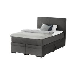 Boxi Boxspringbett mit Bettkasten Boxi Classic grau Ma&szlig;e (cm): B: 140 H: 125 &raquo; M&ouml;bel Kraft