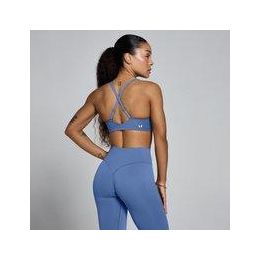 Myprotein MP Tempo Twist Back Sport-BH f&uuml;r Damen &ndash; Slate Blue - XS