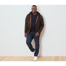 Tchibo - Kapuzenjacke - Herren - Gr. L - braun