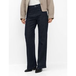 Brax Damen Five-Pocket-Hose Style MAINE CLEAN RAW BLUE, denim dunkelblau, Gr. 48L
