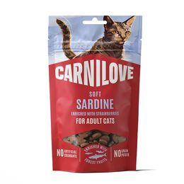 Carnilove Cat Soft Snack - Sardine with Strawberry 50g