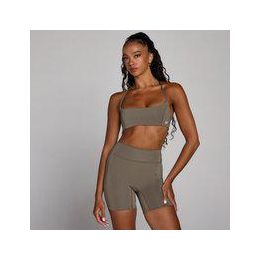 Myprotein MP Damen Training Sport-BH mit offenem R&uuml;cken &ndash; Espresso - XS