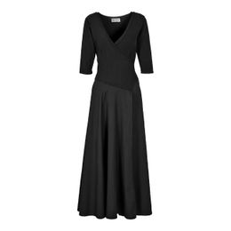 Ibiza-Kleid, 36 - Schwarz, aus Baumwolle