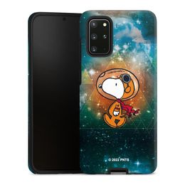 DeinDesign Galaxy S20 Plus Handy Panzer Handyh&uuml;lle robuste Outdoor H&uuml;lle Schutzh&uuml;lle matt Official Licensed Product Snoopy Astronaut Tough Case