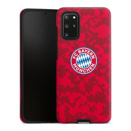 DeinDesign Galaxy S20 Plus Handy Panzer Handyh&uuml;lle robuste Outdoor H&uuml;lle Schutzh&uuml;lle matt Camouflage Fcb Fc Bayern M&uuml;nchen Tough Case