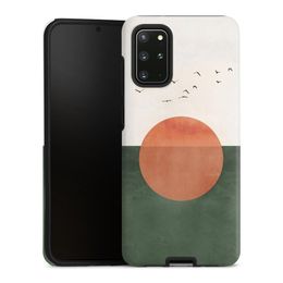 DeinDesign Galaxy S20 Plus Handy Panzer Handyh&uuml;lle robuste Outdoor H&uuml;lle Schutzh&uuml;lle matt Sunshine Bird Sunset Tough Case