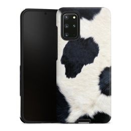 DeinDesign Galaxy S20 Plus Handy Panzer Handyh&uuml;lle robuste Outdoor H&uuml;lle Schutzh&uuml;lle matt Animal Look Animal Print Cow Skin Tough Case