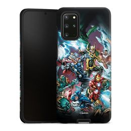 DeinDesign Galaxy S20 Plus Handy Panzer Handyh&uuml;lle robuste Outdoor H&uuml;lle Schutzh&uuml;lle matt Avengers Marvel Comic Tough Case