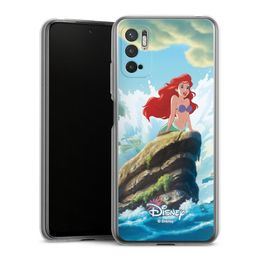DeinDesign Xiaomi Redmi Note 10 5G Handy Silikon H&uuml;lle Case transparent Handyh&uuml;lle Official Licensed Product Arielle Die Meerjungfrau Mermaid Silikon Case