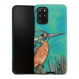 DeinDesign Galaxy S20 Plus Handy Panzer Handyh&uuml;lle robuste Outdoor H&uuml;lle Schutzh&uuml;lle matt Painting Bird Animals Tough Case