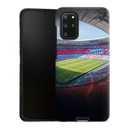 DeinDesign Galaxy S20 Plus Handy Panzer Handyh&uuml;lle robuste Outdoor H&uuml;lle Schutzh&uuml;lle matt Fcb Fc Bayern M&uuml;nchen Stadium Tough Case
