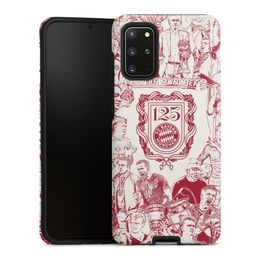DeinDesign Galaxy S20 Plus Handy Panzer Handyh&uuml;lle robuste Outdoor H&uuml;lle Schutzh&uuml;lle matt Official Licensed Product Fcb 125 Jahre Fc Bayern M&uuml;nchen Tough Case