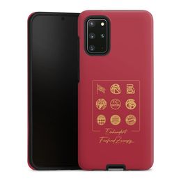 DeinDesign Galaxy S20 Plus Handy Panzer Handyh&uuml;lle robuste Outdoor H&uuml;lle Schutzh&uuml;lle matt Merchandise Fc Bayern M&uuml;nchen Fcb 125 Jahre Tough Case