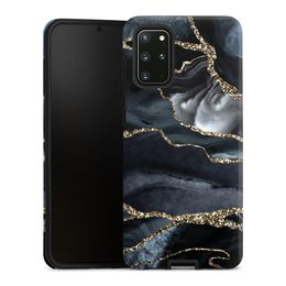 DeinDesign Galaxy S20 Plus Handy Panzer Handyh&uuml;lle robuste Outdoor H&uuml;lle Schutzh&uuml;lle matt Marble Trends Glitzer Tough Case
