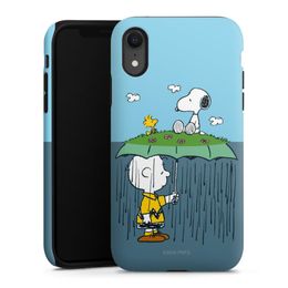 DeinDesign iPhone Xr Handy Panzer Handyh&uuml;lle robuste Outdoor H&uuml;lle Schutzh&uuml;lle matt Peanuts Children Snoopy Tough Case