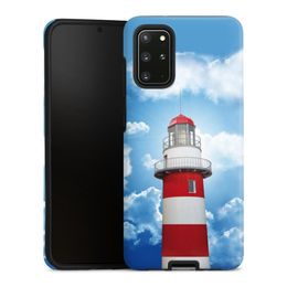 DeinDesign Galaxy S20 Plus Handy Panzer Handyh&uuml;lle robuste Outdoor H&uuml;lle Schutzh&uuml;lle matt Cloud Lighthouse Sky Tough Case