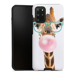 DeinDesign Galaxy S20 Plus Handy Panzer Handyh&uuml;lle robuste Outdoor H&uuml;lle Schutzh&uuml;lle matt Giraffe Animals Glasses Tough Case
