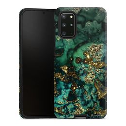 DeinDesign Galaxy S20 Plus Handy Panzer Handyh&uuml;lle robuste Outdoor H&uuml;lle Schutzh&uuml;lle matt Muster Glitzer Marble Tough Case