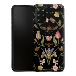 DeinDesign Galaxy S20 Plus Handy Panzer Handyh&uuml;lle robuste Outdoor H&uuml;lle Schutzh&uuml;lle matt Flower Wreath Bee Blossom Tough Case