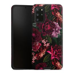 DeinDesign Galaxy S20 Plus Handy Panzer Handyh&uuml;lle robuste Outdoor H&uuml;lle Schutzh&uuml;lle matt Flowers Blossom Rose Tough Case