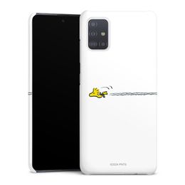 DeinDesign Galaxy A51 Handy Premium Case Smartphone Handyh&uuml;lle Schutzh&uuml;lle gl&auml;nzend Peanuts Official Licensed Product Children Premium Case