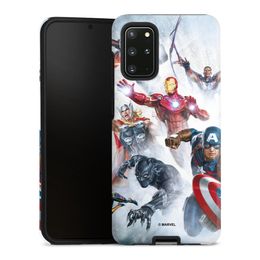 DeinDesign Galaxy S20 Plus Handy Panzer Handyh&uuml;lle robuste Outdoor H&uuml;lle Schutzh&uuml;lle matt Marvel Avengers Official Licensed Product Tough Case